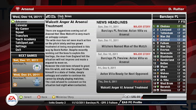 Videogames Universe: Fifa 12 : Nuove immagini