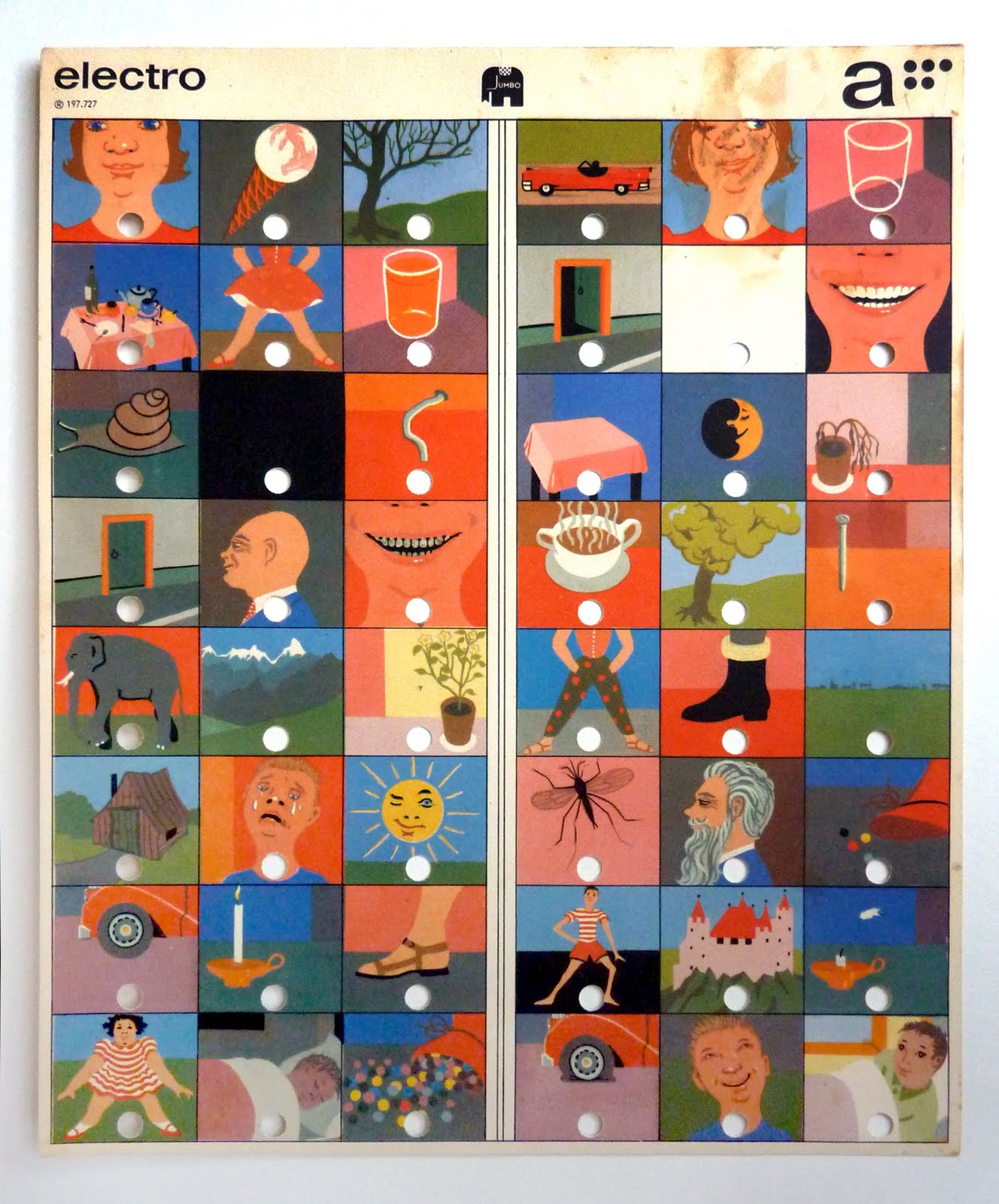 turning pages: Electro cards