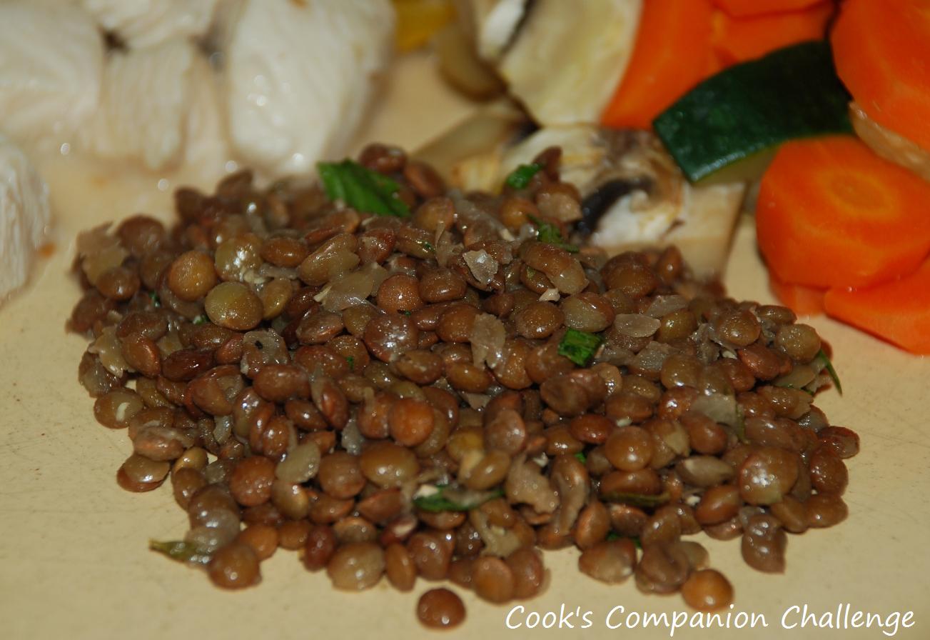 The Cook's Companion Challenge: 107/1038 - Basic brown lentils
