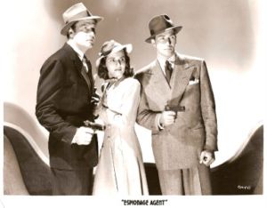 Laura's Miscellaneous Musings: Tonight's Movie: Espionage Agent (1939)