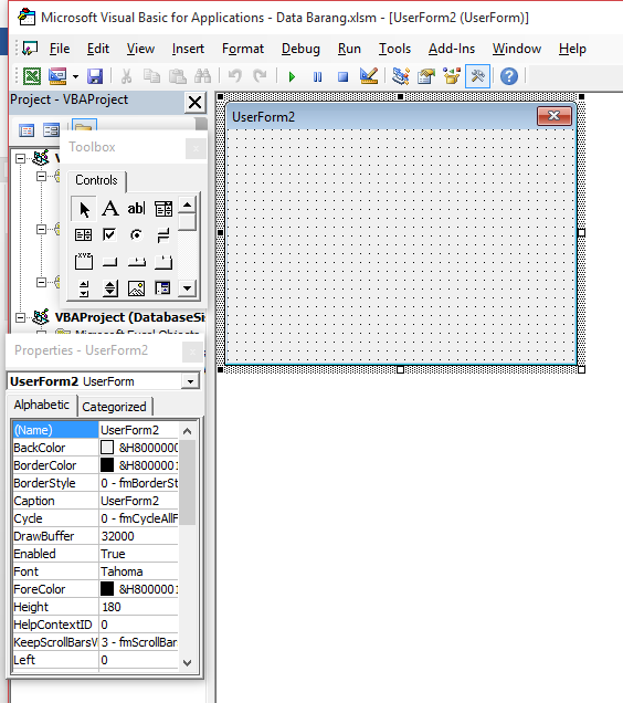 MEMBUAT FORM ISIAN DATA SEDERHANA DI EXCEL - SIMPLE WORDS FOR BIGGER WORLD