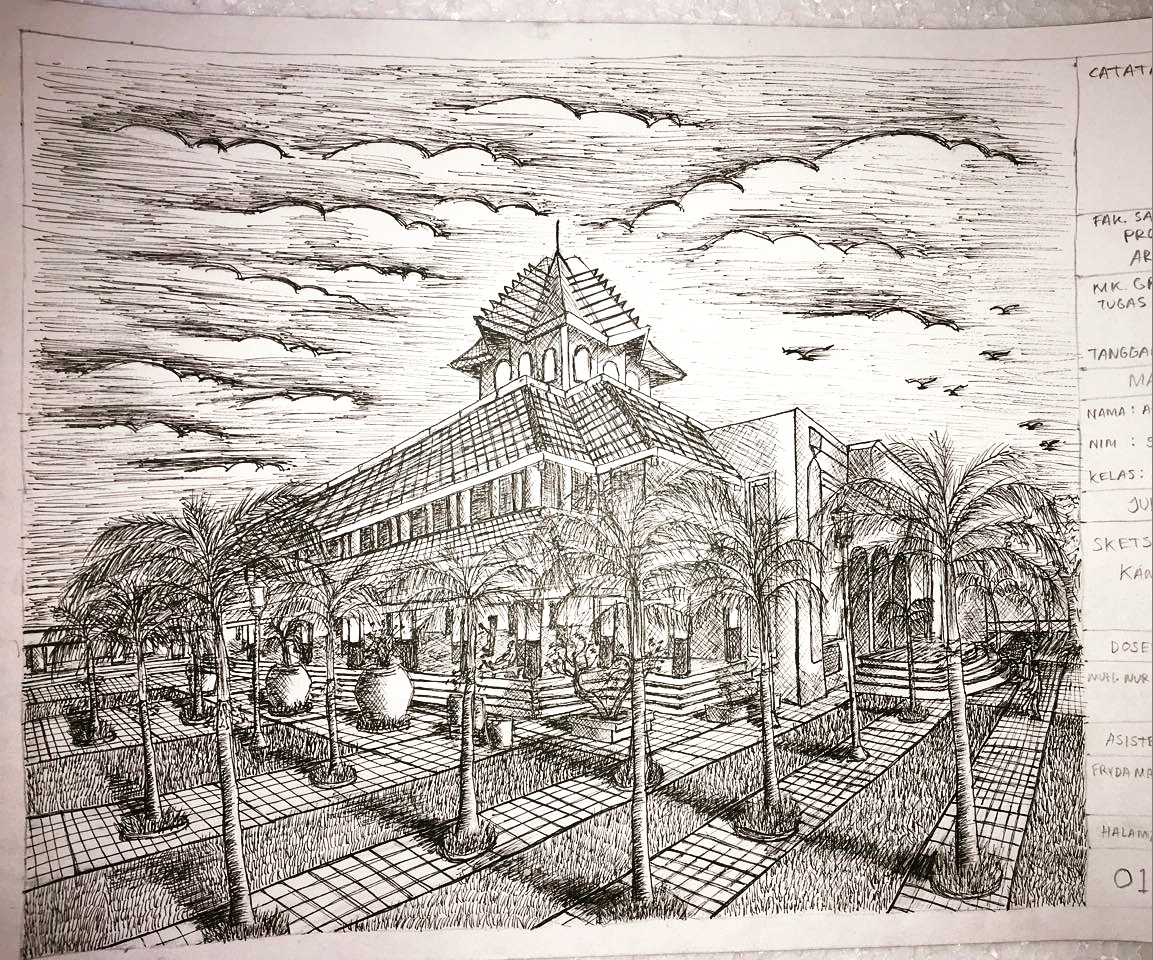 Abil ARTchitect Studio: Sketsa Freehand