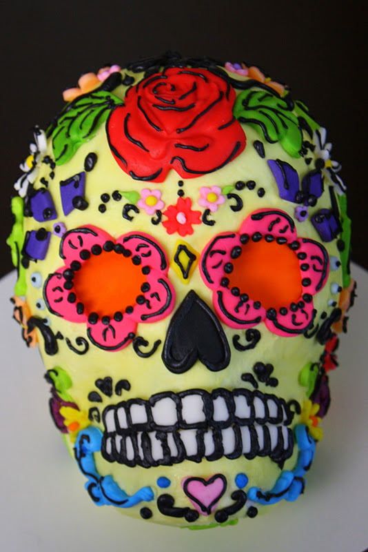 Claudine: Day Of The Dead Cake