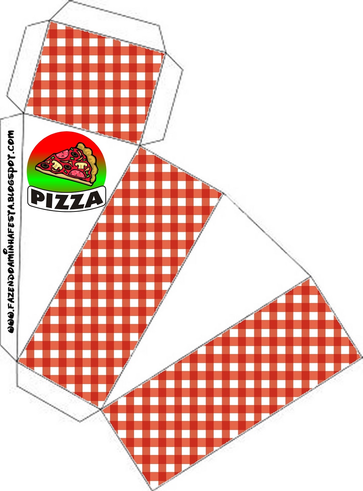 Pizza Party: Free Printable Boxes. - Oh My Fiesta! in english