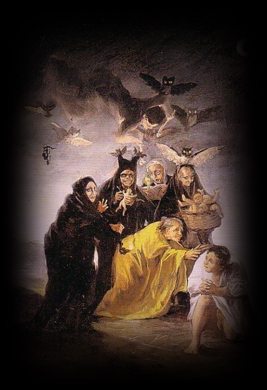 l'antro celtico: Strie,Tempestare,Janare,Masche,così venivano ...