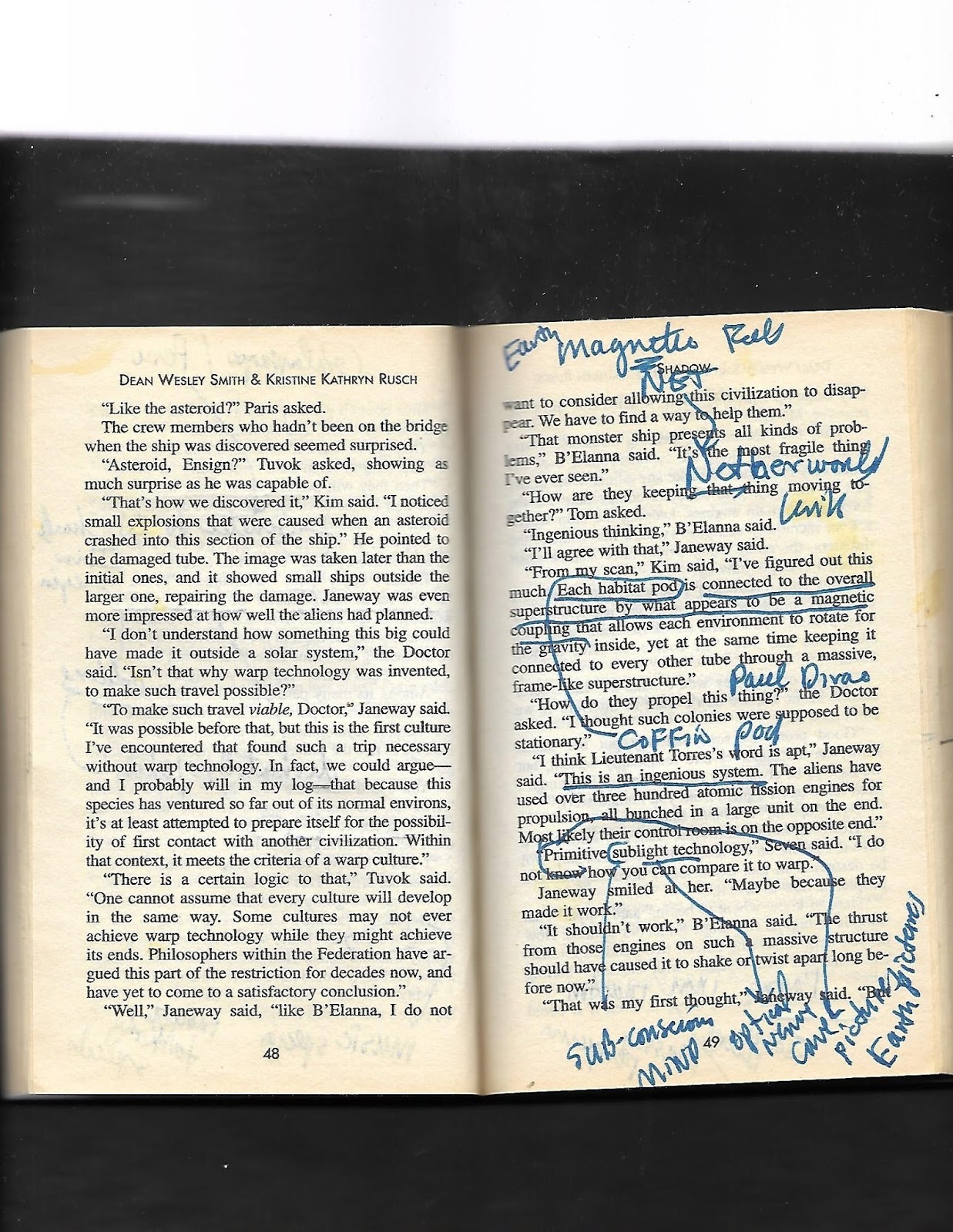 Z94B - Book secret codes translated: Book 370 - Star Trek Voyager ...