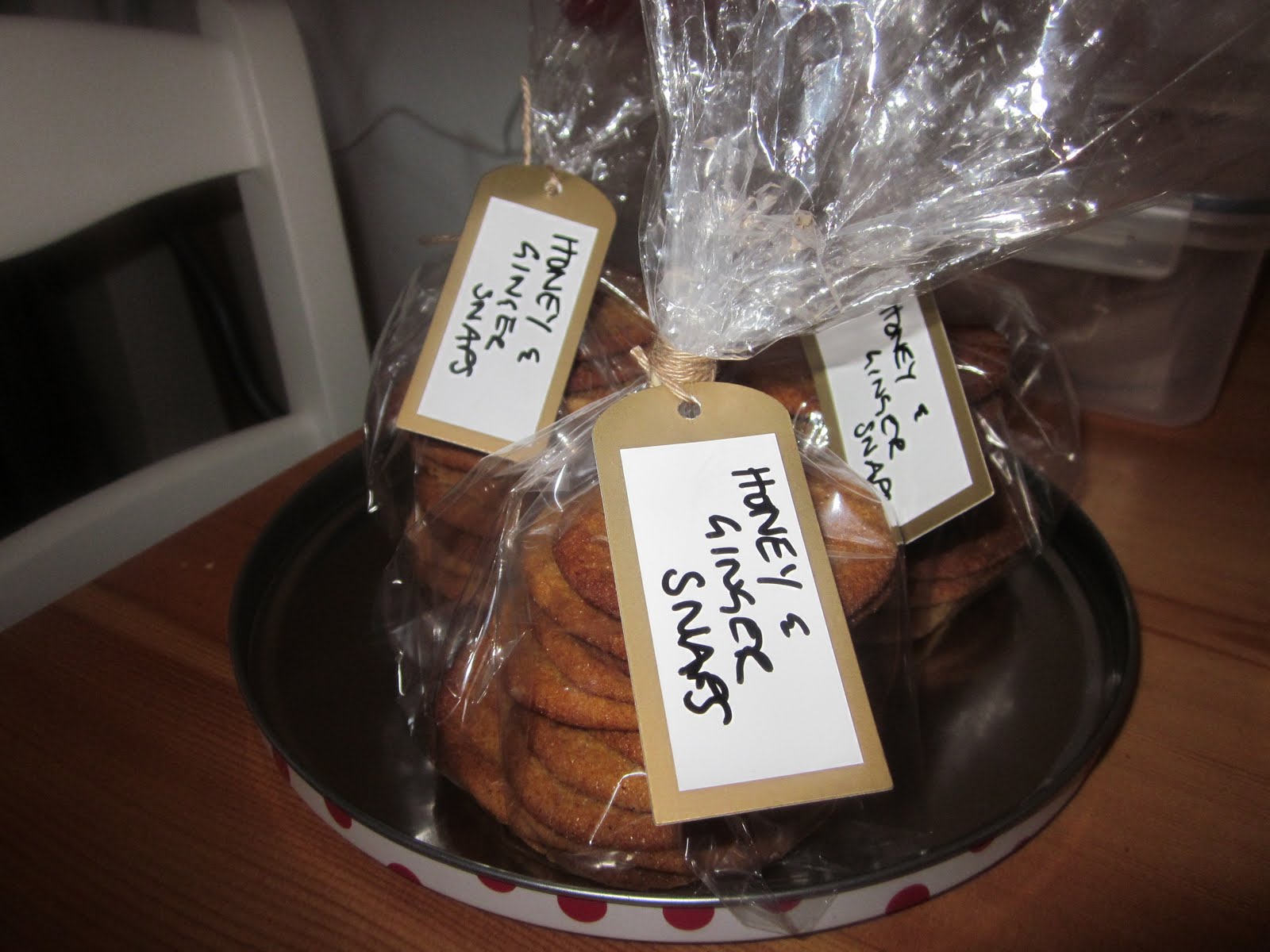 Rachel Allen's Ginger and Honey Snaps | Blue Sky and Bunting