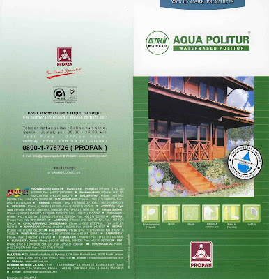 Finishing Kayu : PROPAN - Media Bangunan