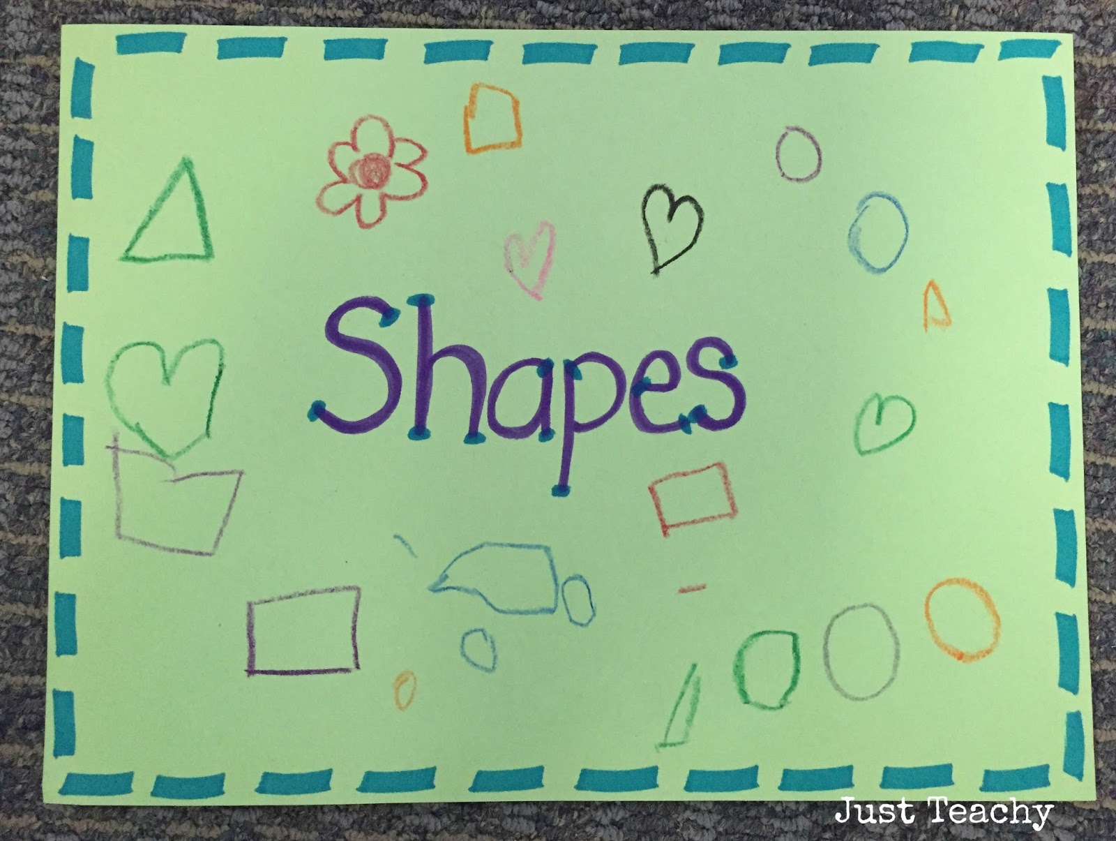 Learning Our Shapes | Just Teachy