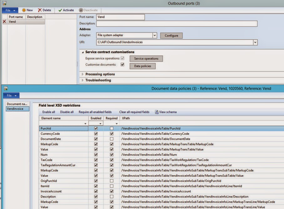 Ax Recorder: AX 2012 AIF - Inbound Test