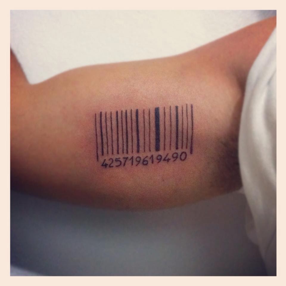 Barcode tattoo ideas