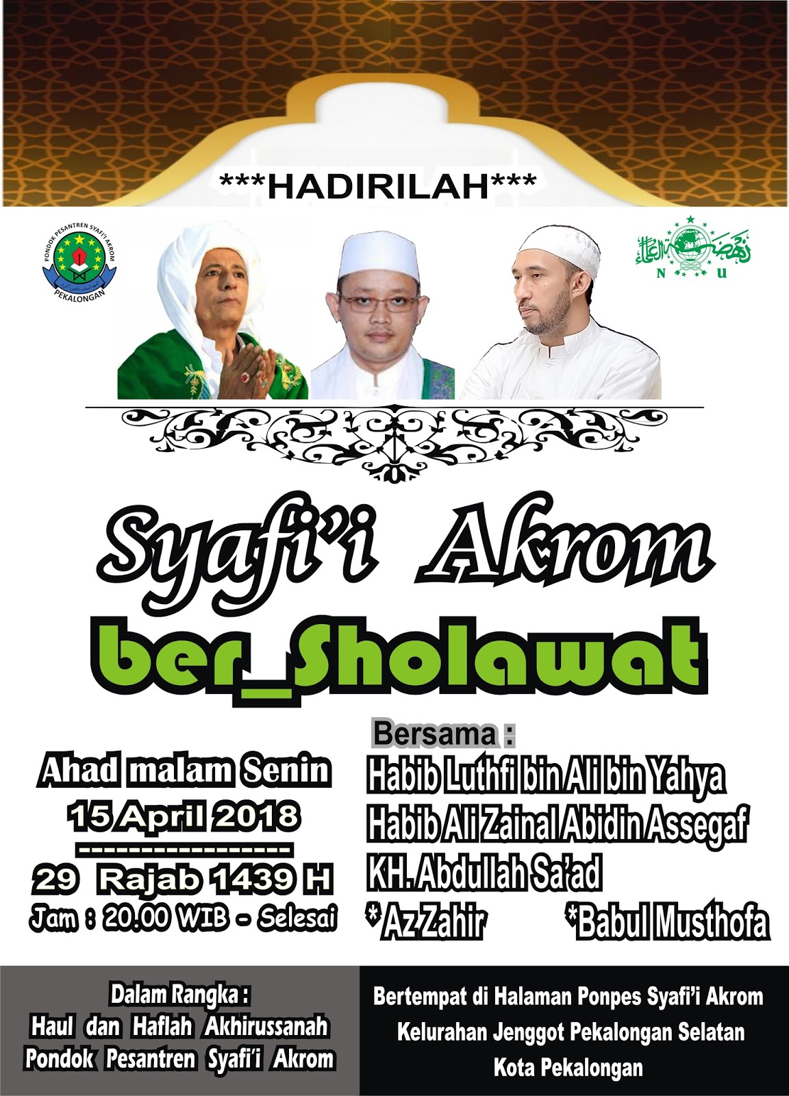 PONDOK PESANTREN SYAFI'I AKROM KOTA PEKALONGAN: Syafi'i Akrom ...