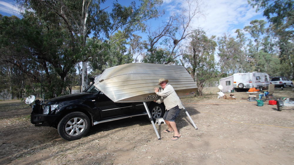 Linda and Kerry's travels around Oz: Glebe Weir