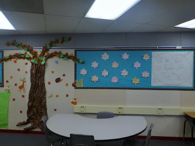 Clearwater Cottage: My New Classroom Decorated for Autumn & Fall Leaf ...