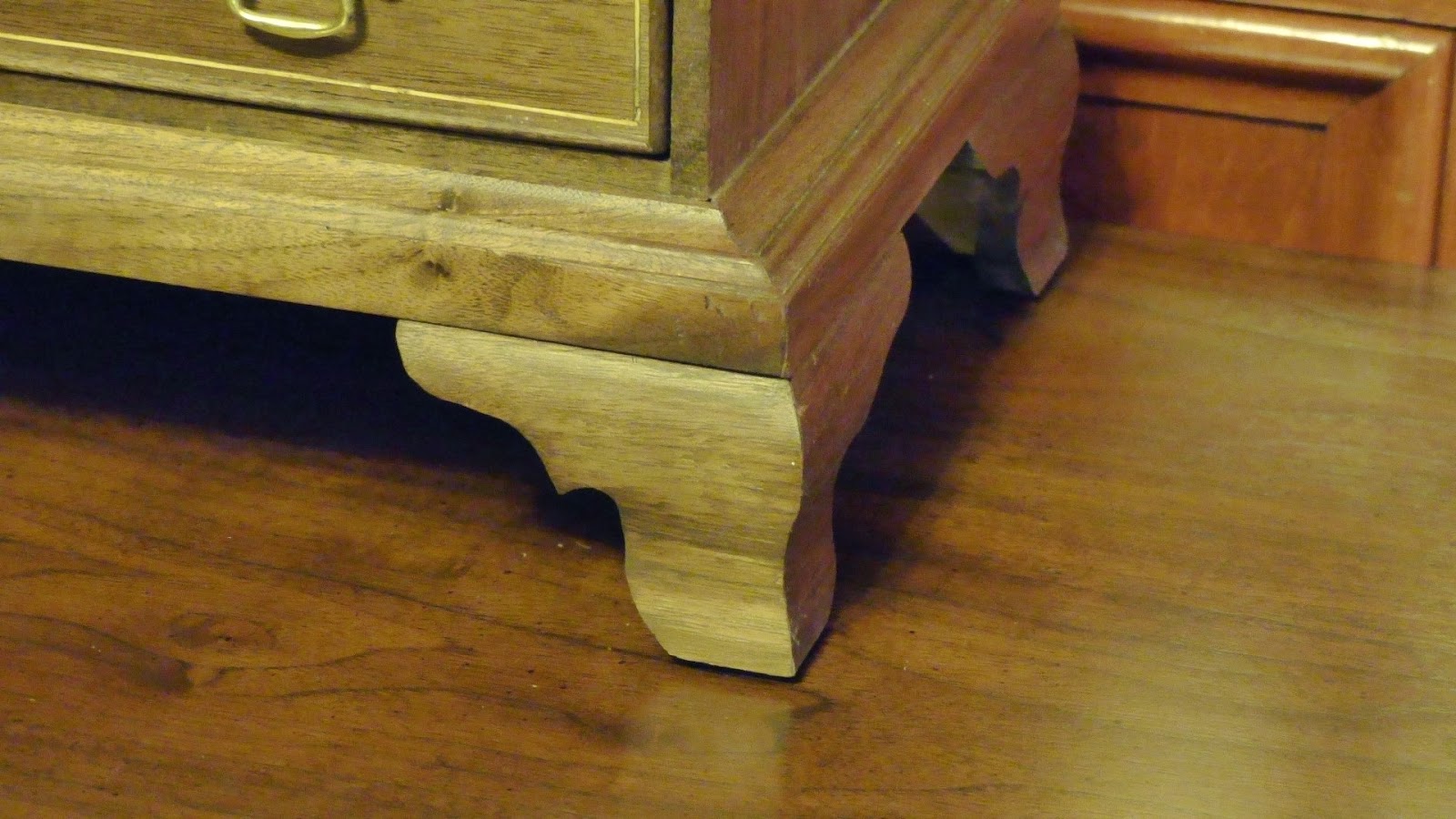 Ogee Bracket Feet Formed By Hand Tools
