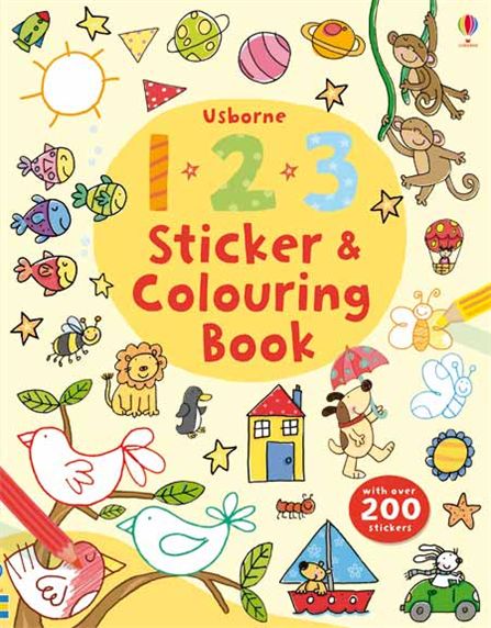 Nayu's Reading Corner: 1 2 3 Sticker and Colouring Book by Stacey Lamb ...