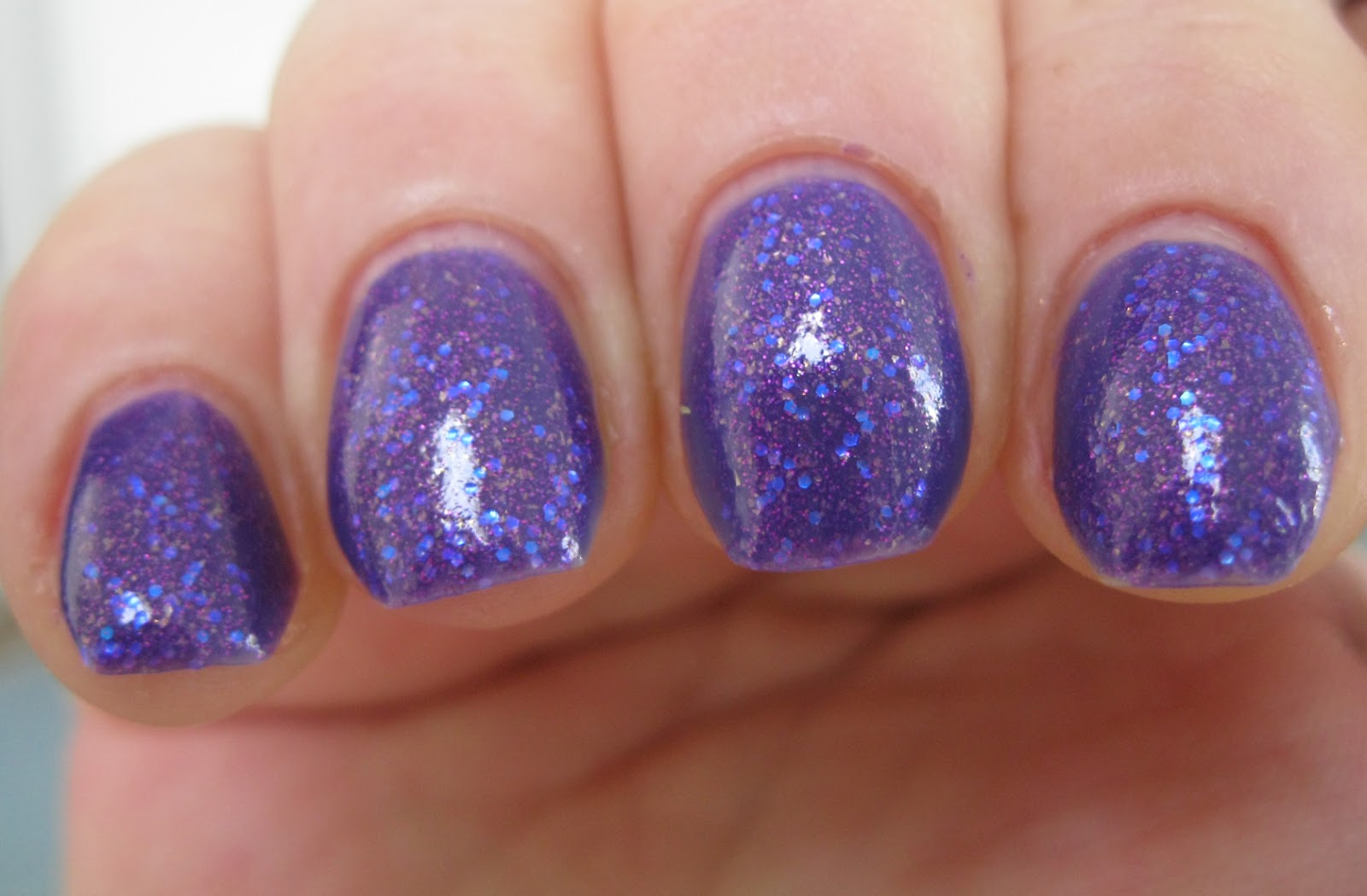 Lacquer Slacker Liz: Hare Polish Medusa Luminosa over Impala Azul Aviador