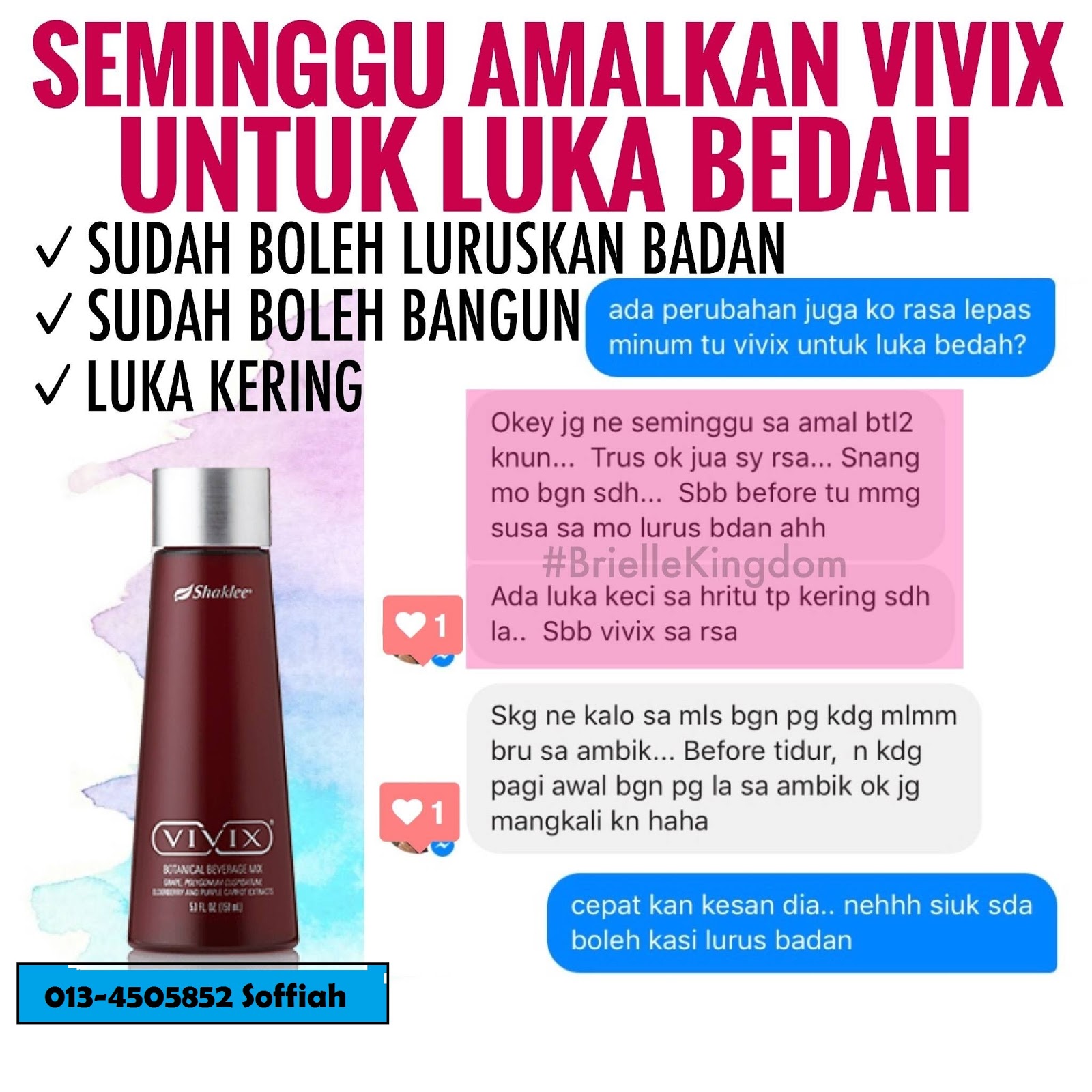 Luka Czer Terbuka, badan Lemah. Doktor pun minum ini untuk luka Czer ...