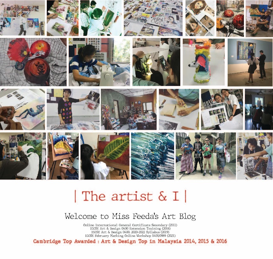 Malaysian High School Art Teacher: Coursework (Component 1) Grade A* ...