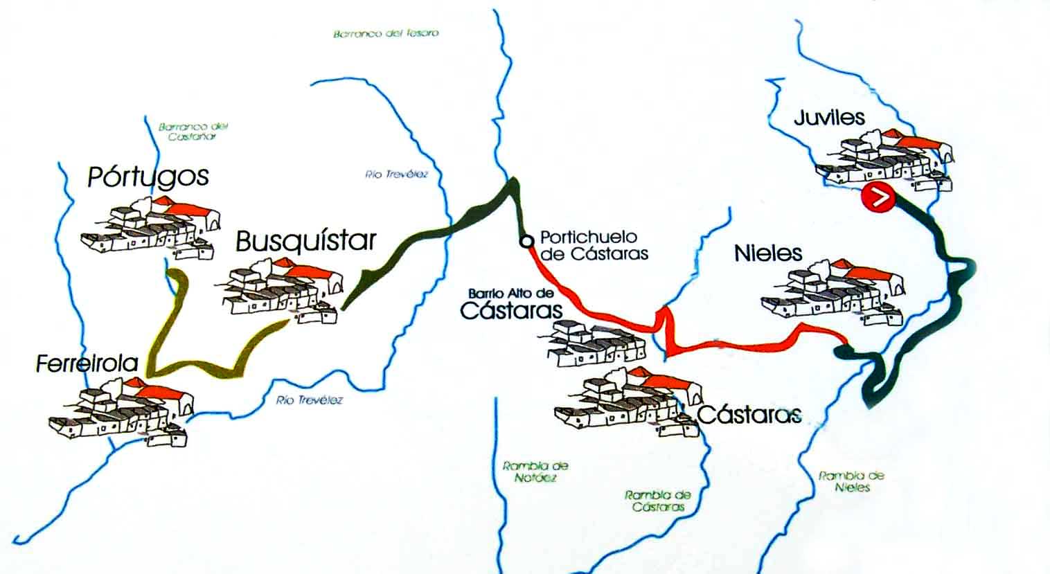 Caminos del Sur-2: RUTA MEDIEVAL DE LA ALPUJARRA, A TRAVÉS DEL SENDERO ...