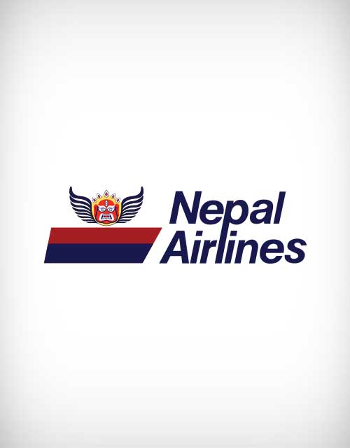 nepal airlines vector logo