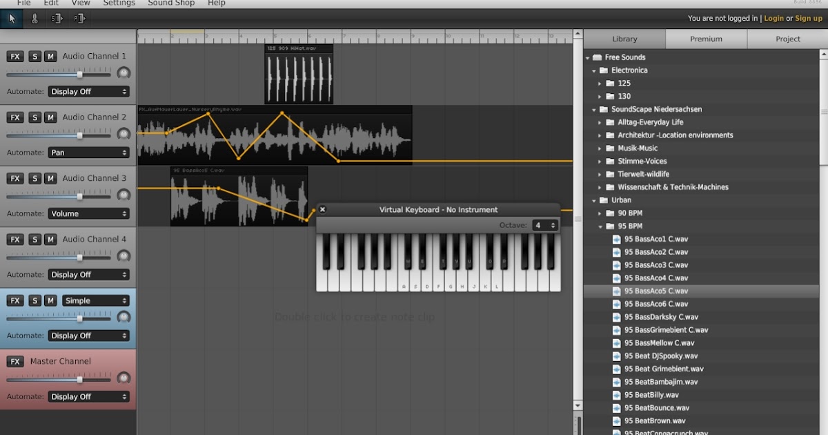 MUSIIKIN ONLINE-MATERIAALEJA: 52. Soundation Studio (soundation.com)
