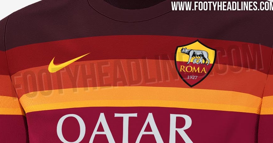 Exclusive: AS Roma 20-21 Home Kit Leaked - Footy Headlines