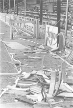 Football Hooligan Pictures: Luton v Millwall 1985 FA Cup (12 pictures)