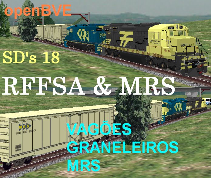 Locomotivas p/ openBVE !!!: Download SD-18 Brasil