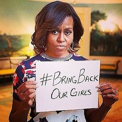 [Blaq'Cares] Michelle Obama Also Support the Move #BringBackOurGirls ...