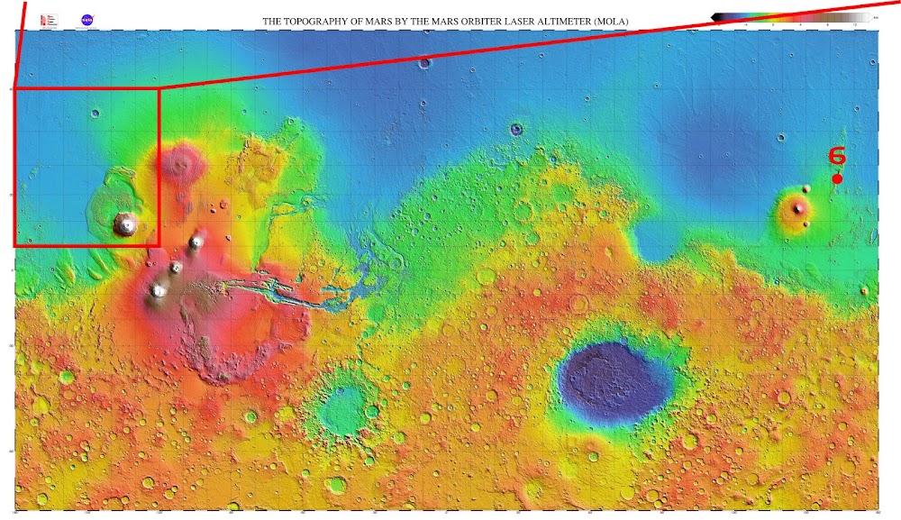 Candidate sites for SpaceX Starship Mars landings revealed | human Mars