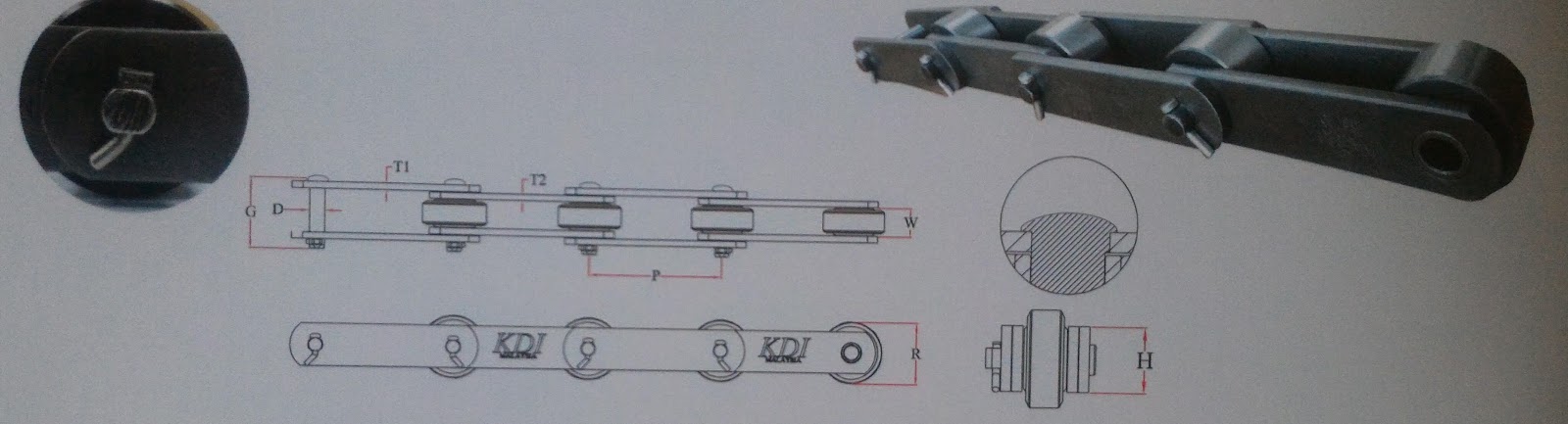 Palm Oil Mill Conveyor Chain : KDI