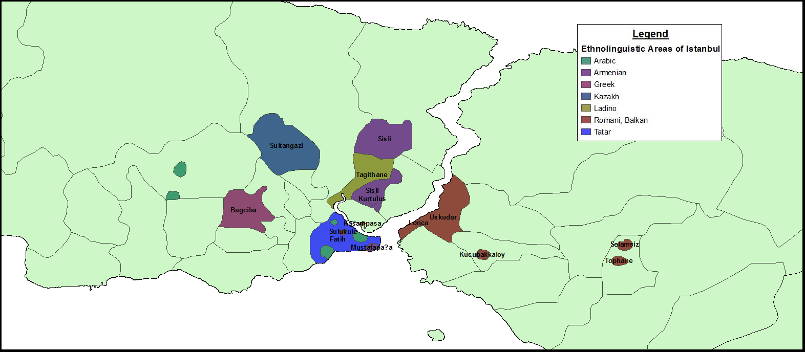 Sources And Methods: Turkey Redrawn: Ethnolinguistic Lines And ...