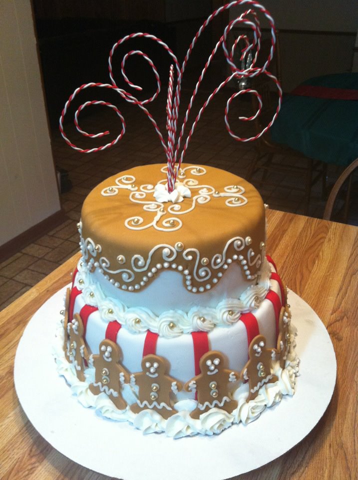 Ink & Icing: Gingerbread Man cake!