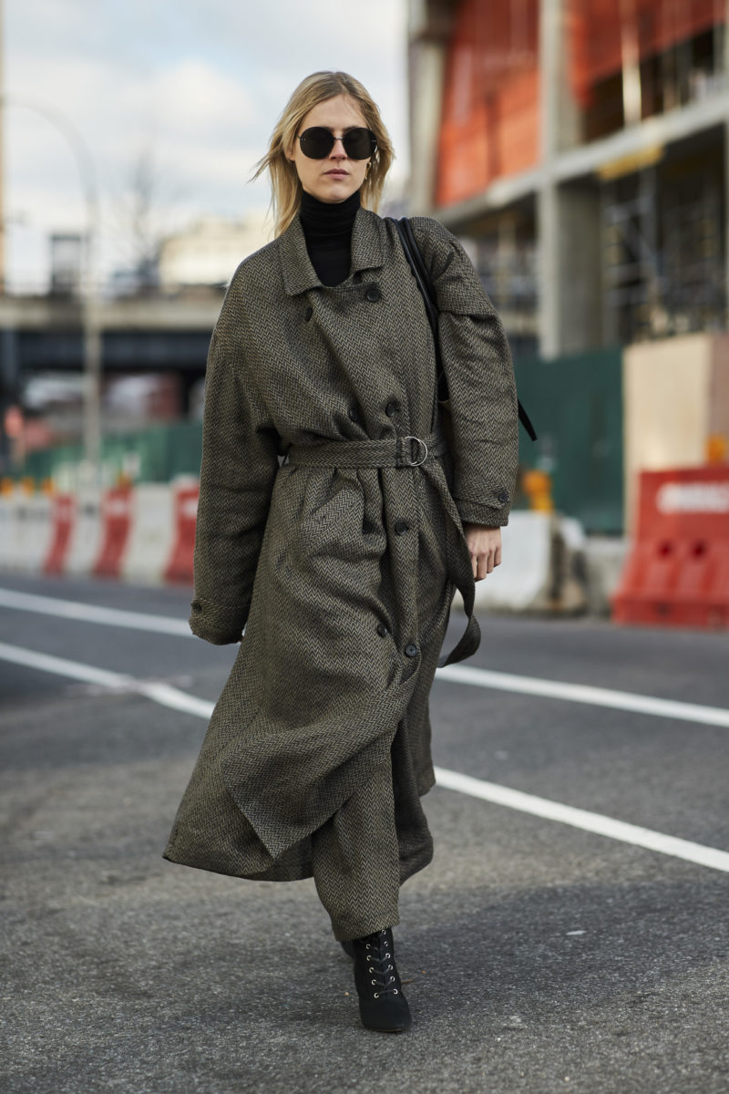 street style_coat - DIMANCHE