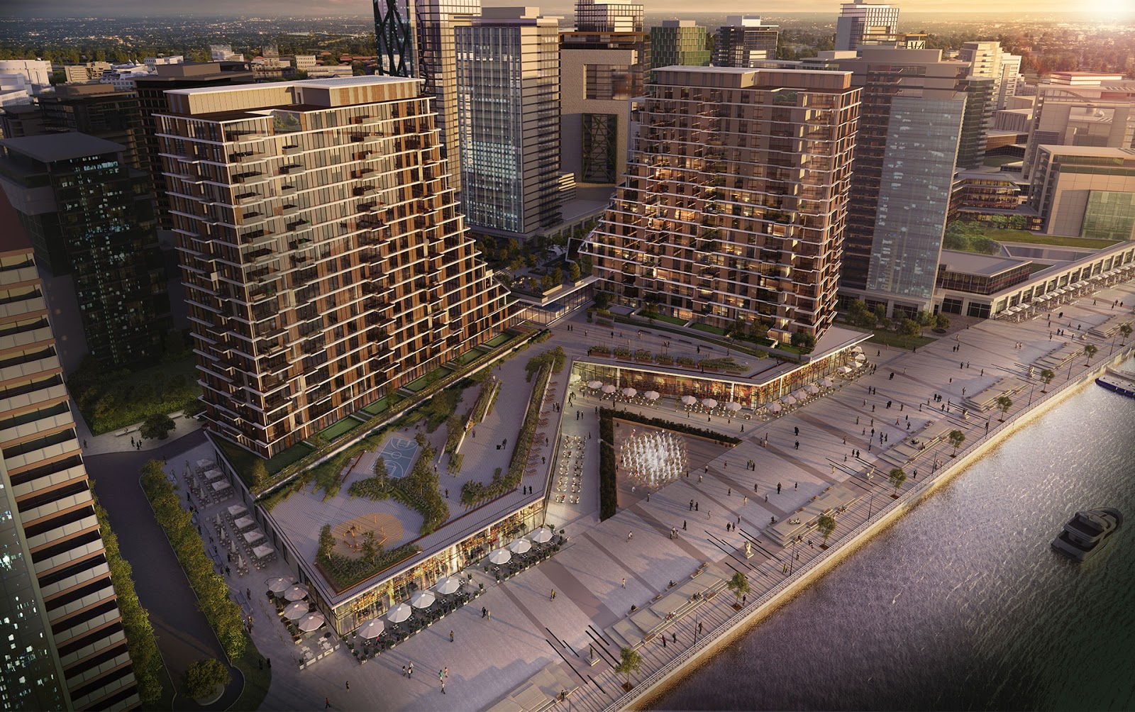 Luxury houses, villas and hotels: Belgrade Waterfront Project