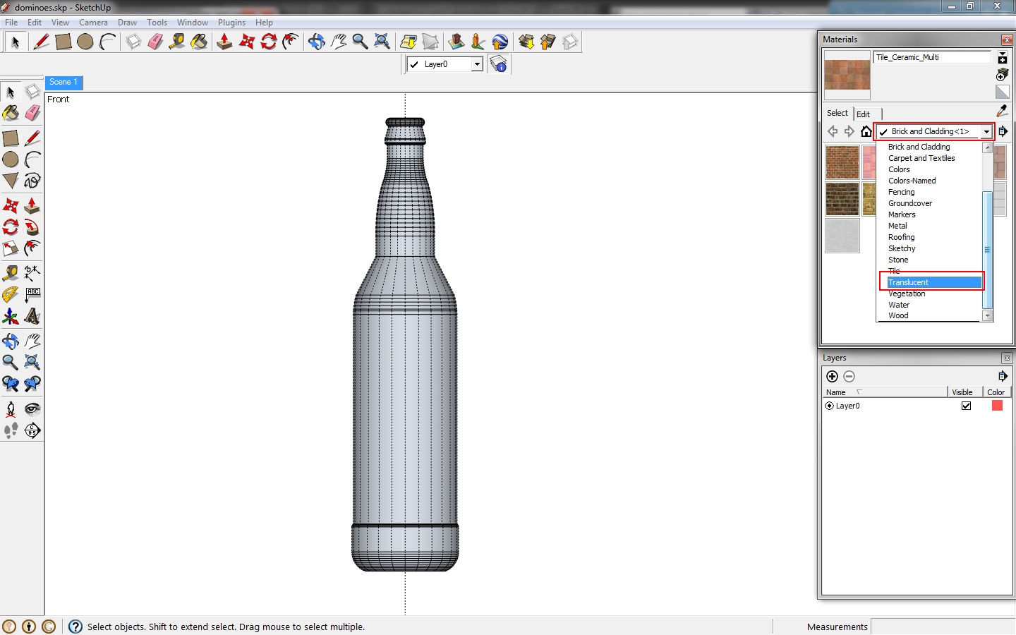 WardWorks: Bottle Royale - A 3d Sketchup Modeling Lesson