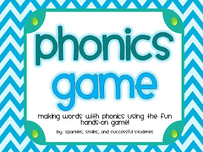 Fun Phonics Freebie! - SSSTeaching