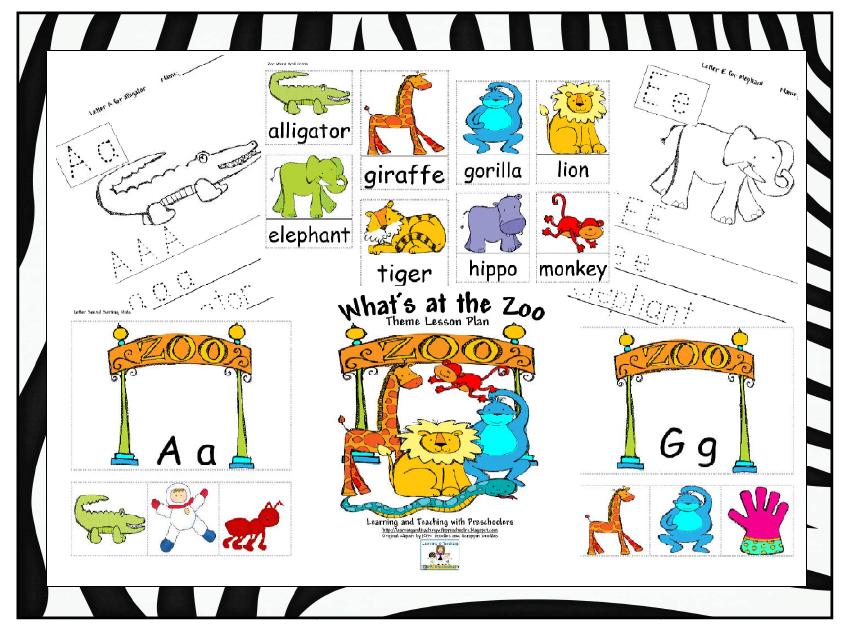 Learning and Teaching With Preschoolers: What’s in the Zoo?