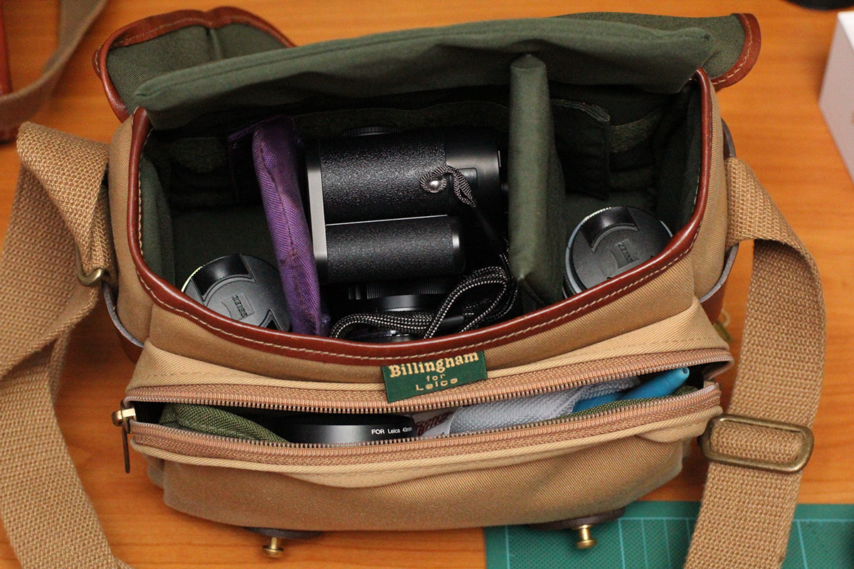 Billingham Combination M (for Leica) vs L2