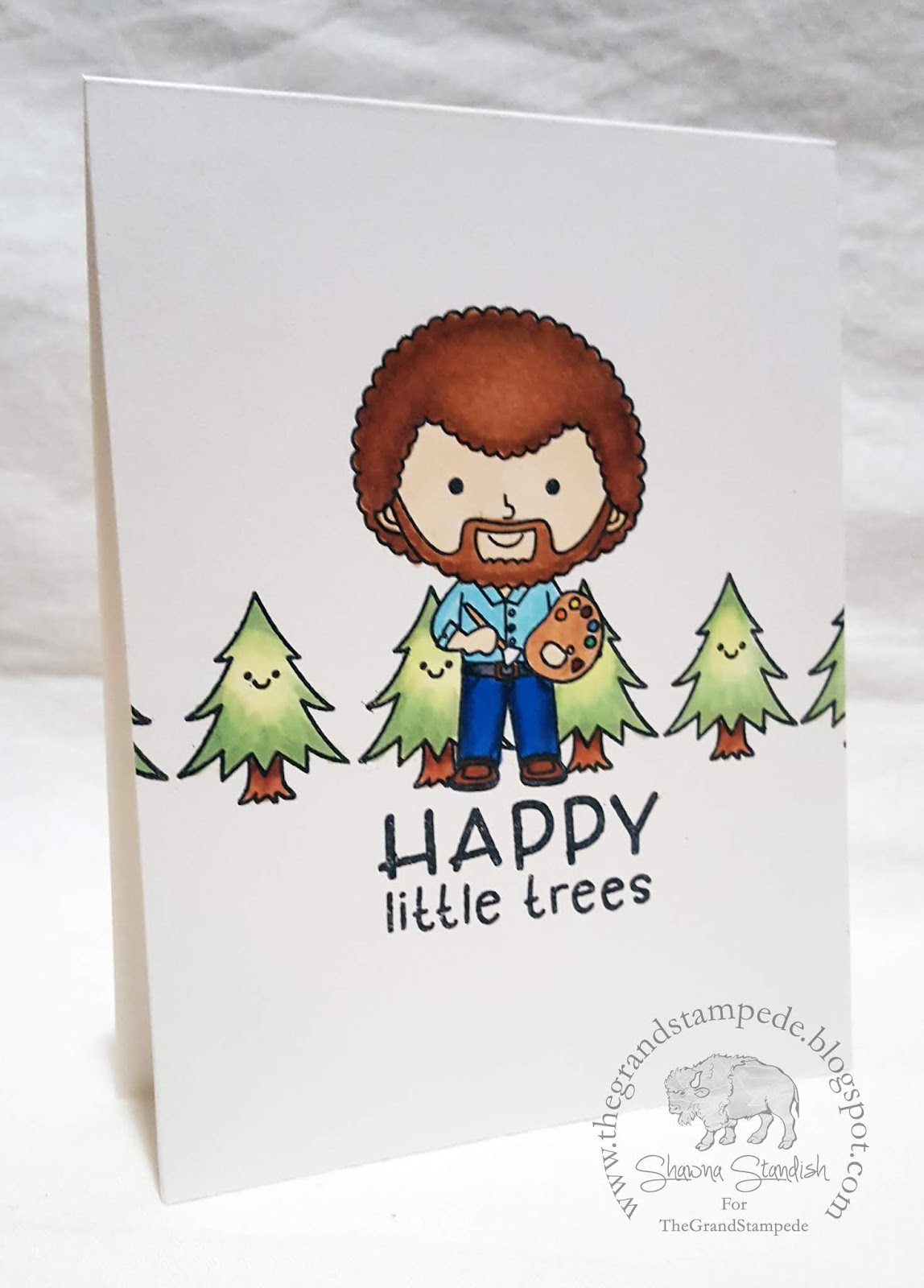 TheGrandStampede: Happy Little Trees