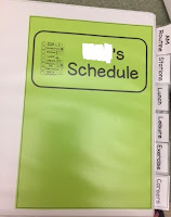 New All-In-One Visual Schedule Binders | Autism, The Teen Years