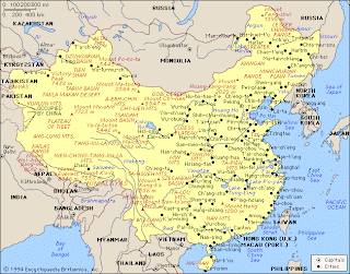 Qin Dynasty - Dominika Bondaryk: Map of Qin Dynasty