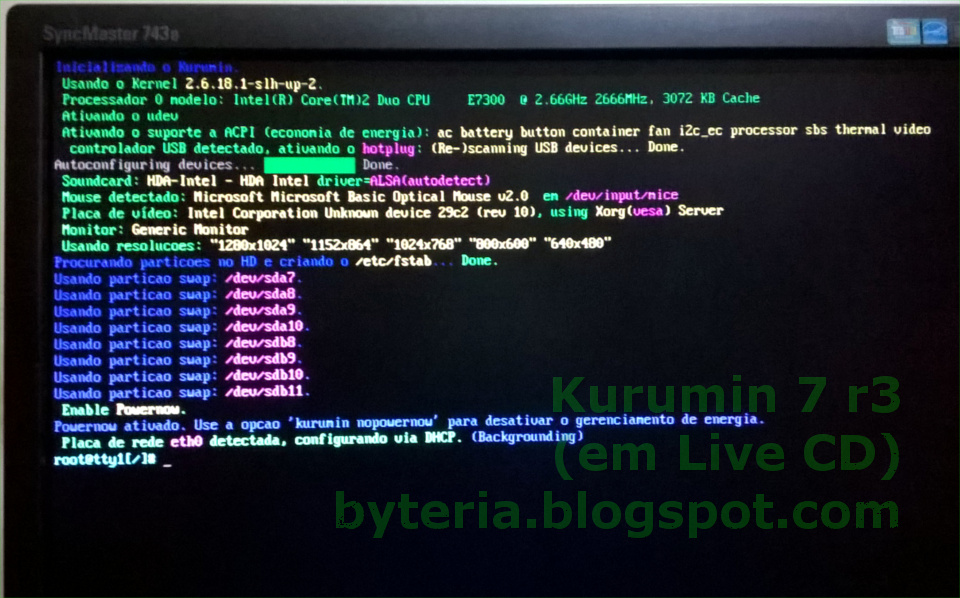Byteria: Kurumin Linux (2003-2008)