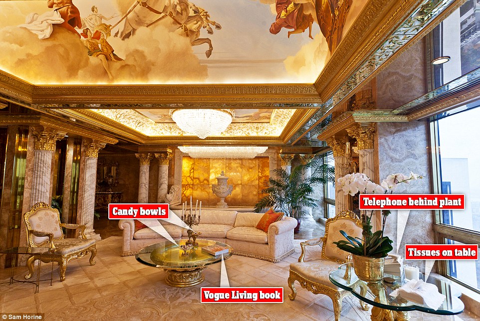 Woooow!!! Inside Donald Trump’s $100m ”golden’penthouse | Every Hour Naija