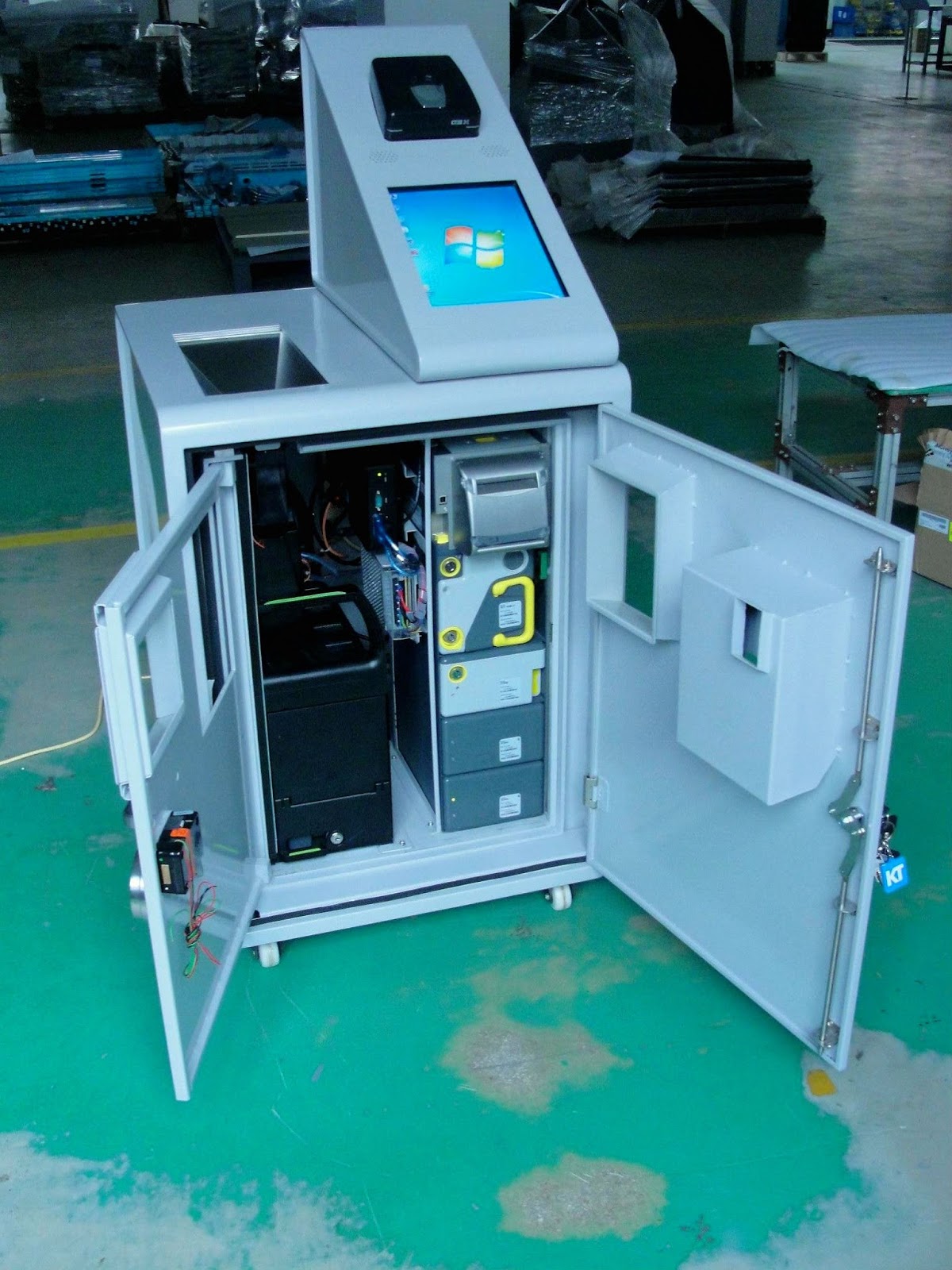 Self Service Kiosks and Digital Signage: New Mini Bank Terminal ...