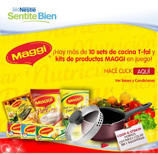 Promociones Argentina: PROMO MAGGI GANA 10SETS DE COCINA T-fal Y ...