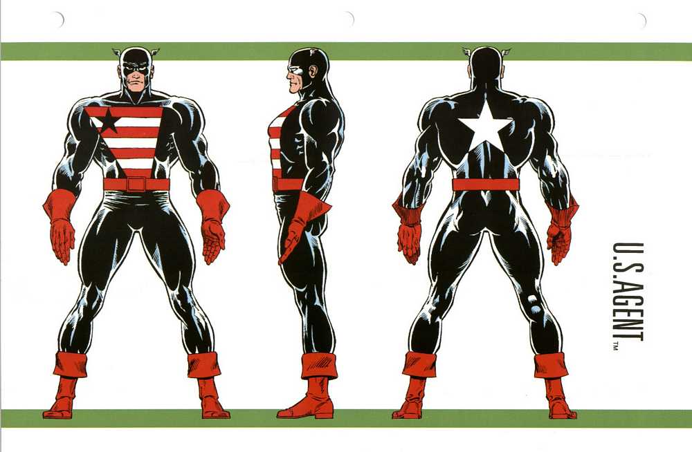 Fotomago Custom e Miniature: U.S. Agent marvel comics