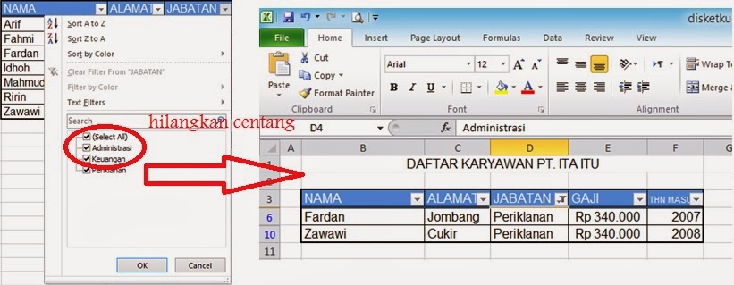 Teddy Purbiiyantoro: MENGGUNAKAN FITUR FILTER,GRAFIK,DAN MEMBUAT ...