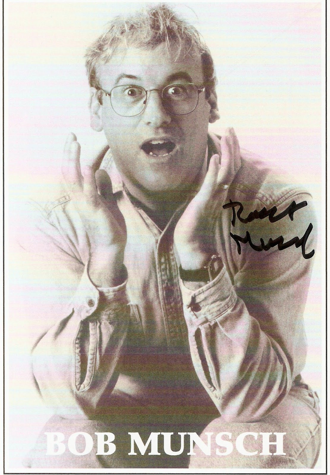Chris Autographs: Robert Munsch